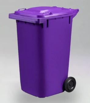 Wheelie Bin 240Litre Purple - Insinc Products Ltd